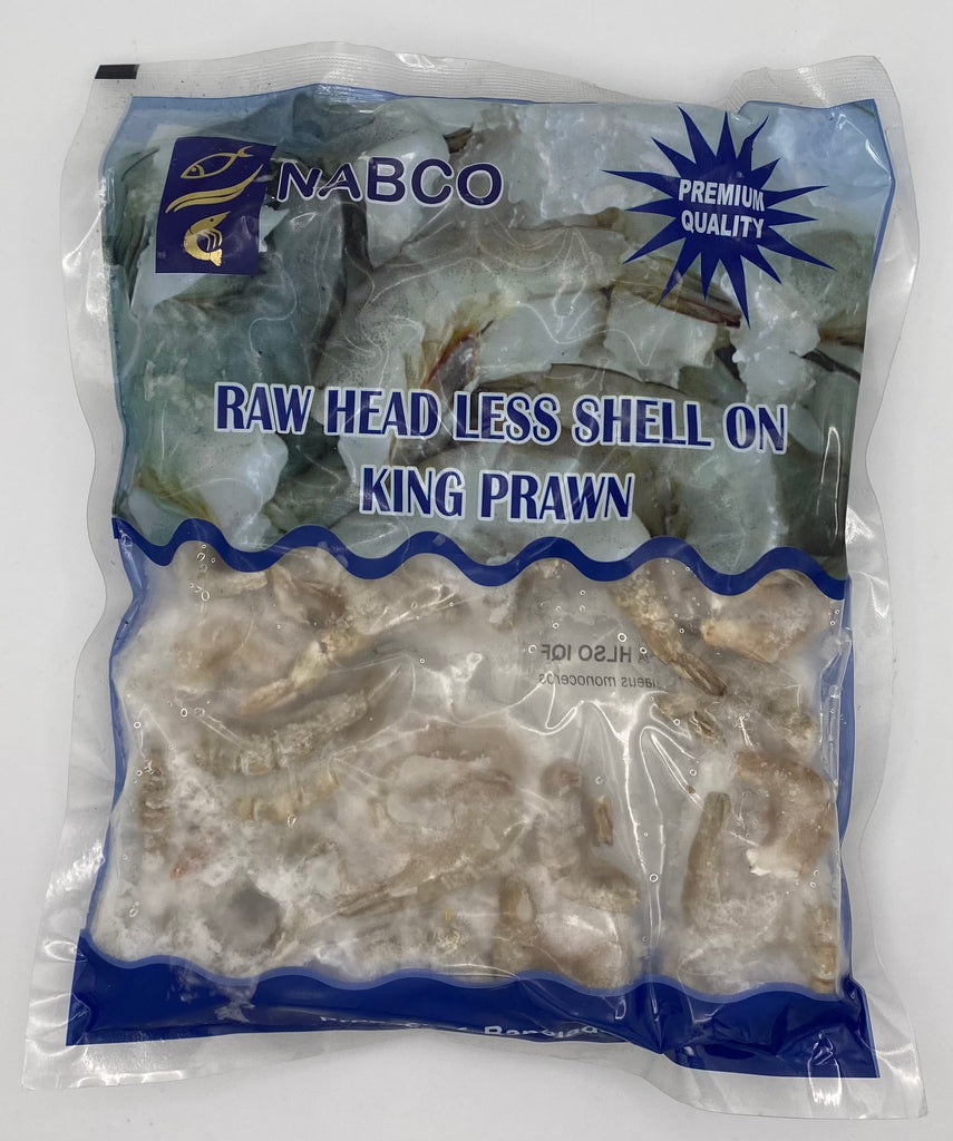 Nabco - Raw Head Less Shell On King Prawn (26/30) 350g – The Halal Food ...