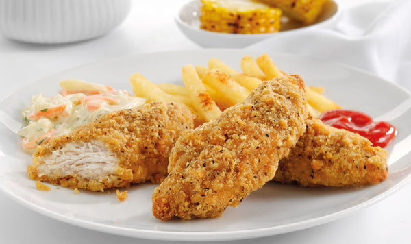 Ceekays Homestyle Breaded Chicken Fillet Strips (950G) – The Halal Food ...