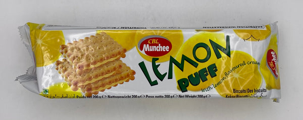 CBL Munchee - Lemon Puff (200g) – The Halal Food Shop