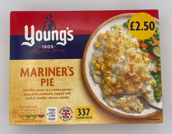 Youngs - Mariners Pie (300g) – The Halal Food Shop