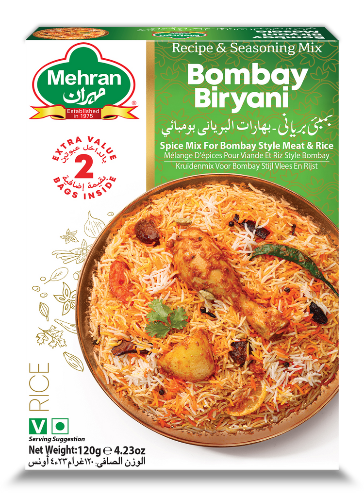 Mehran Bombay Biryani Masala (120g) – The Halal Food Shop