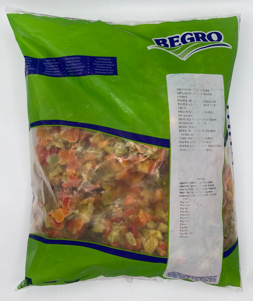 Begro - Diced Mixed Peppers (900g) – The Halal Food Shop