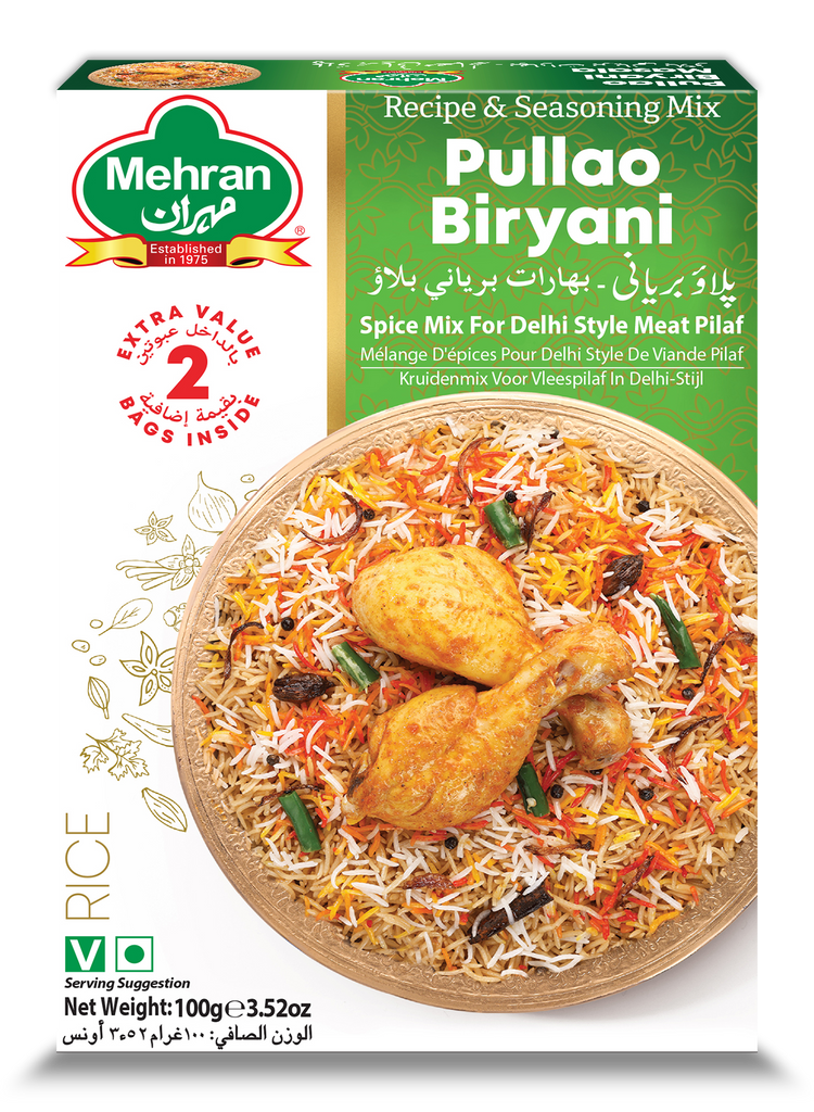 Mehran Pullao Biryani Masala (100g) – The Halal Food Shop