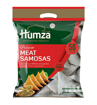 Humza Meat Samosas 50 pcs (1.5kg) – The Halal Food Shop