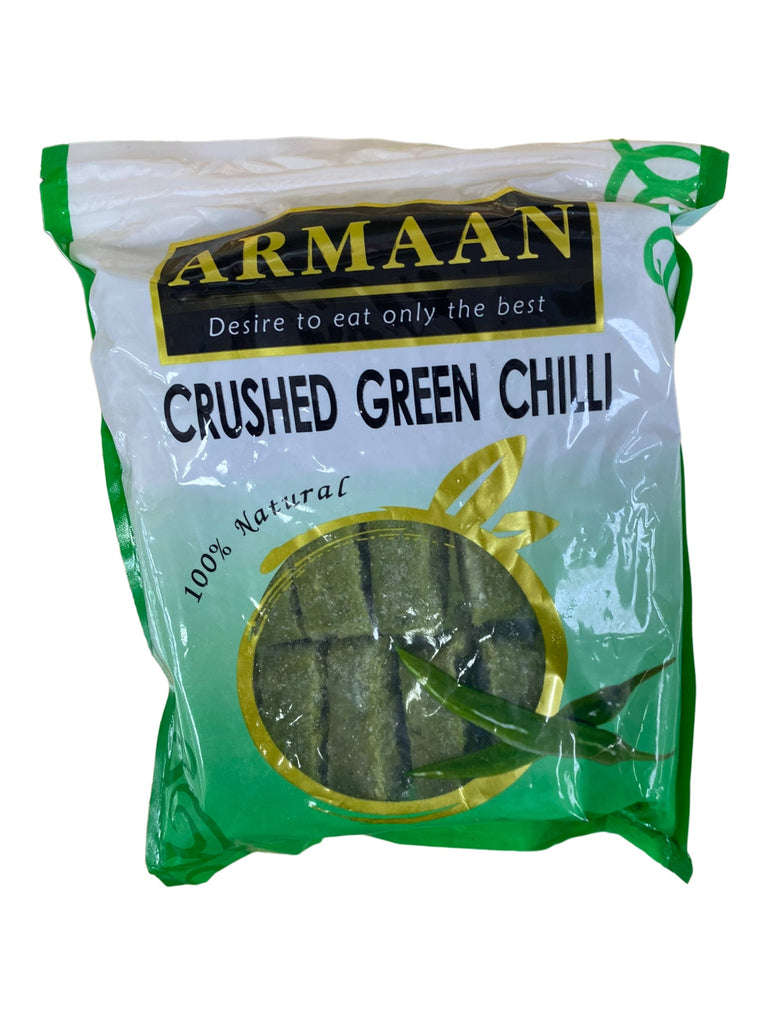 ARMAAN Crushed Green Chilli – The Halal Food Shop