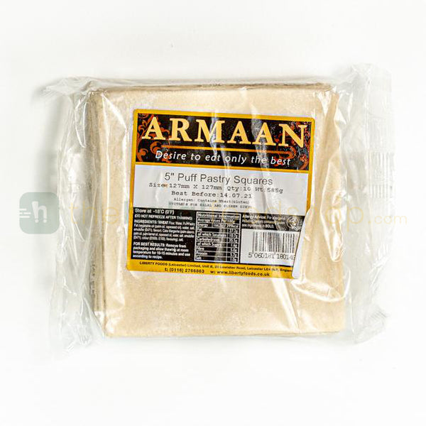 Armaan Puff Pastry 5" Squares (585g) – The Halal Food Shop