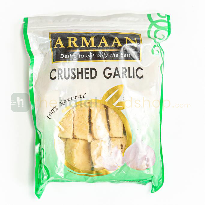 Armaan Crushed Garlic (400g) – The Halal Food Shop