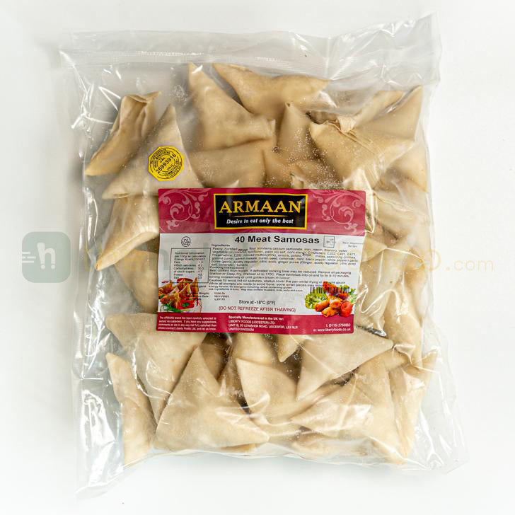 Armaan 40 Meat Samosa's (1.2kg) – The Halal Food Shop