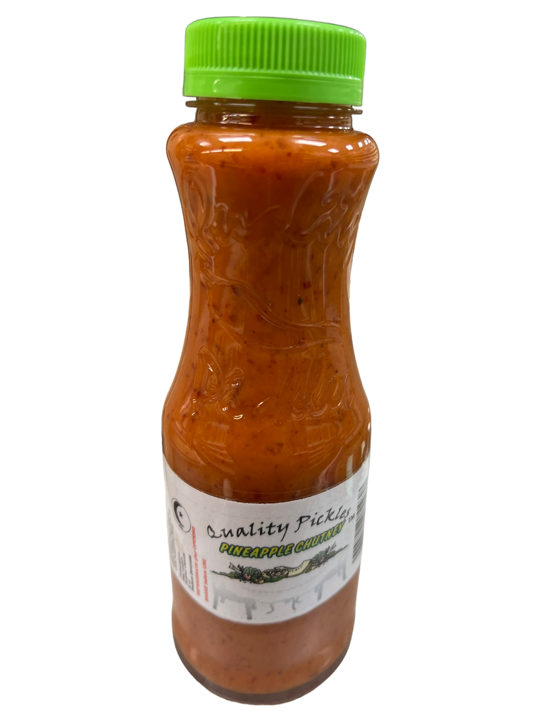 Quality Pickles Pineapple Chutney – The Halal Food Shop