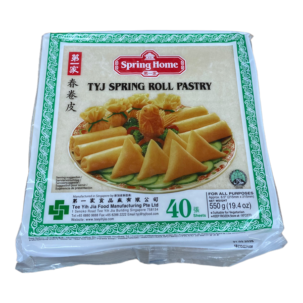 Spring Home - TYJ Spring Roll Pastry (550g) – The Halal Food Shop