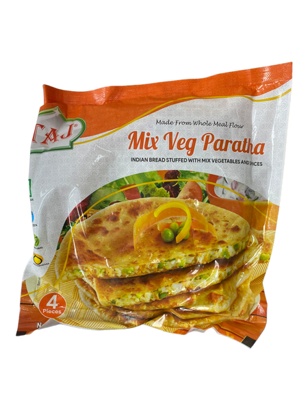 Taj - Mix Veg Paratha (400g) – The Halal Food Shop