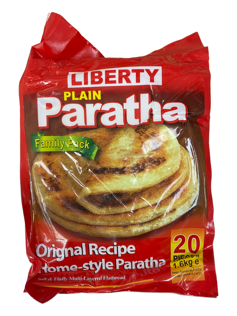 Liberty - Plain Paratha (1.6kg) – The Halal Food Shop