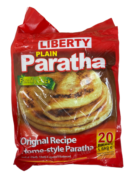 Liberty - Plain Paratha (1.6kg) – The Halal Food Shop