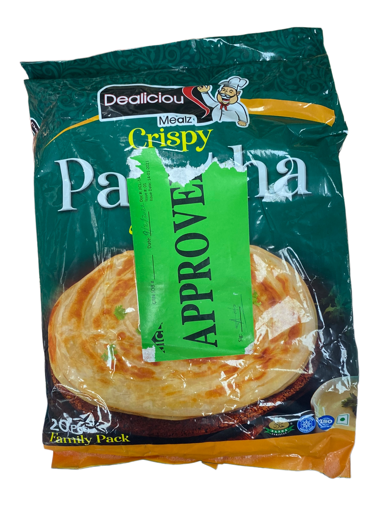 Delicious Mealz - Crispy Paratha (20 pcs) – The Halal Food Shop