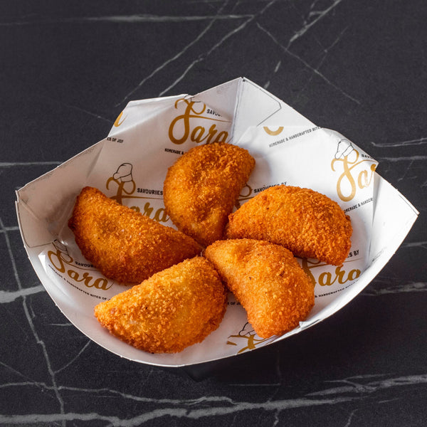 By Sara - Halfmoons/Rissoles – The Halal Food Shop