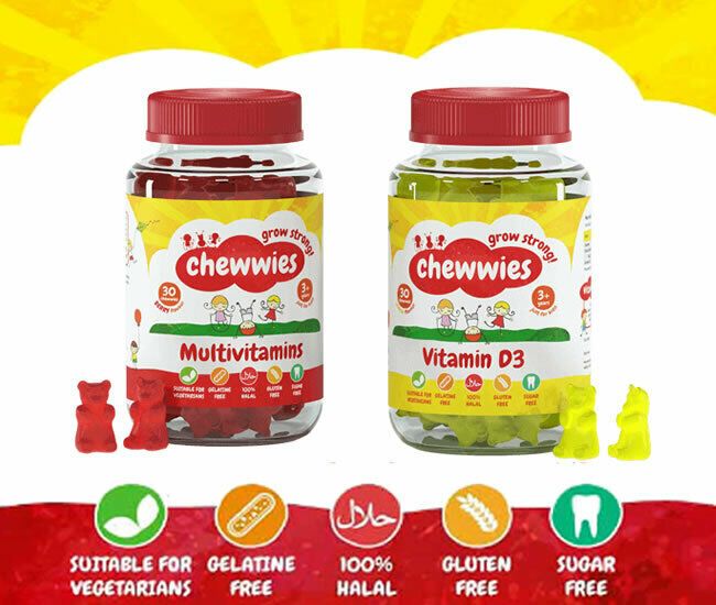 Chewwies Bundle Pack - Multivitamins & Vitamin D – The Halal Food Shop