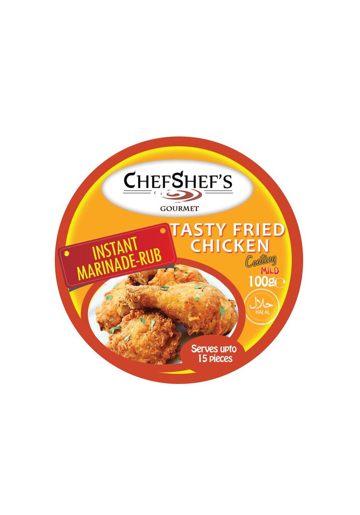 Chef Shef's Tasty Fried Chicken Coating (100g) – The Halal Food Shop