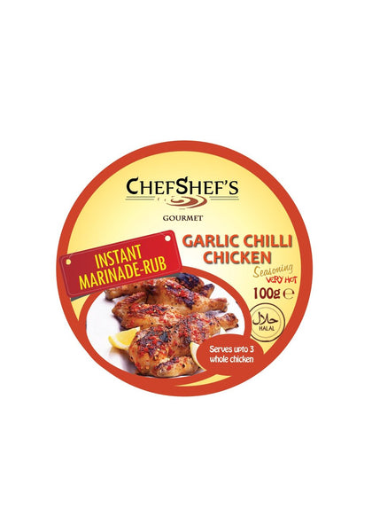 Chef Shef's Garlic Chilli Chicken Seasoning (100g) – The Halal Food Shop